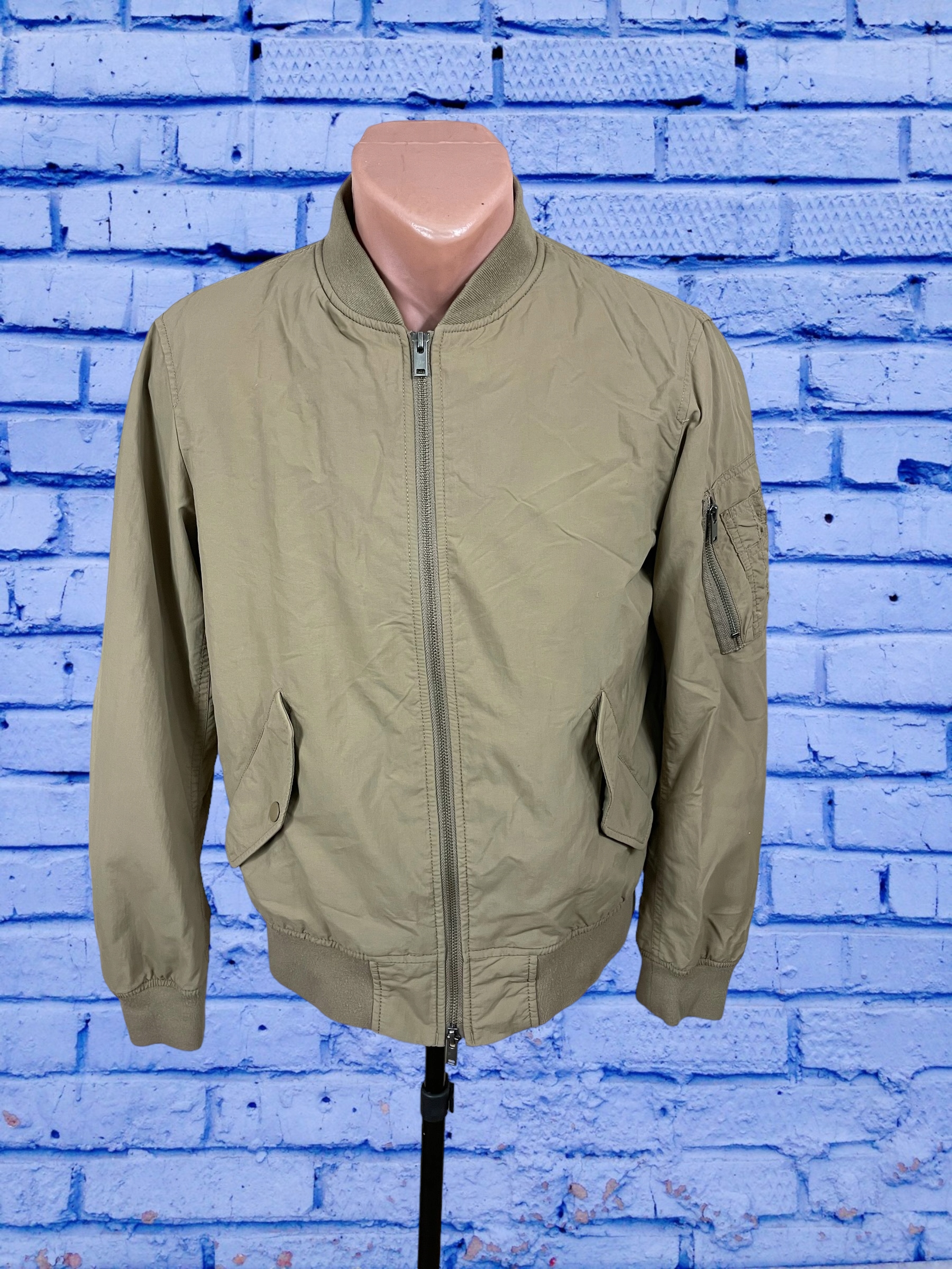 Uniqlo roz. M męska kurtka bomber military • Cena, Opinie • Kurtki ...