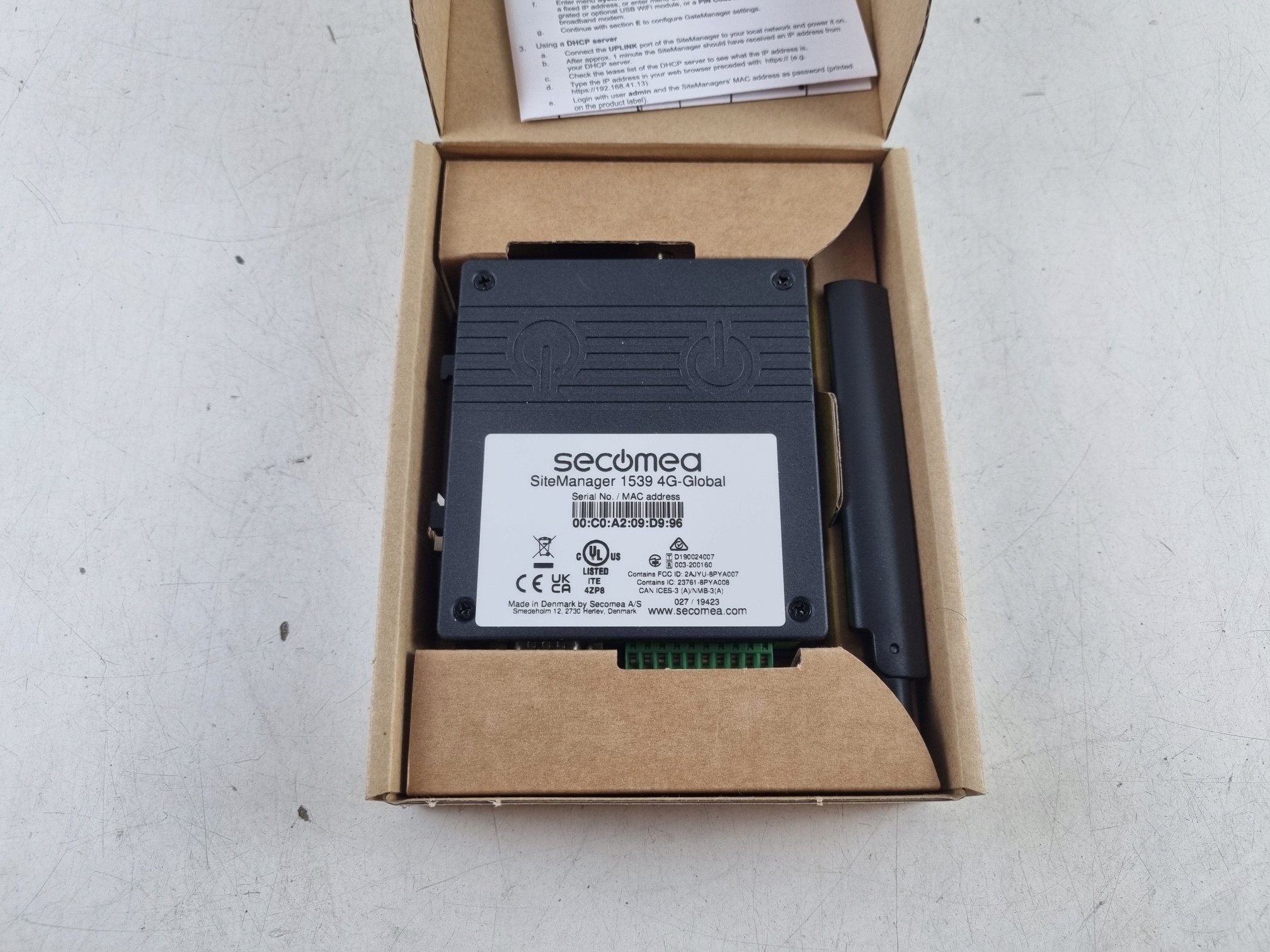 Secomea SiteManager 1539 4G-Global (2265556) - Sklep, Opinie, Cena w ...