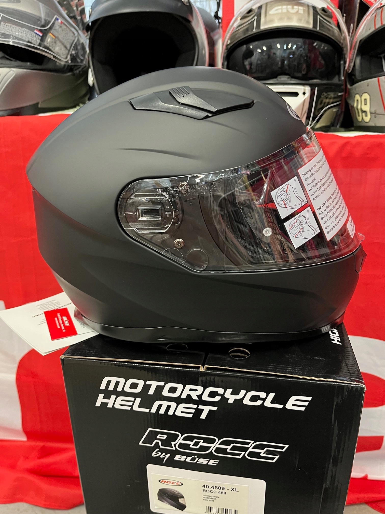 Wizjer do Kask Rocc - Niska cena na Allegro