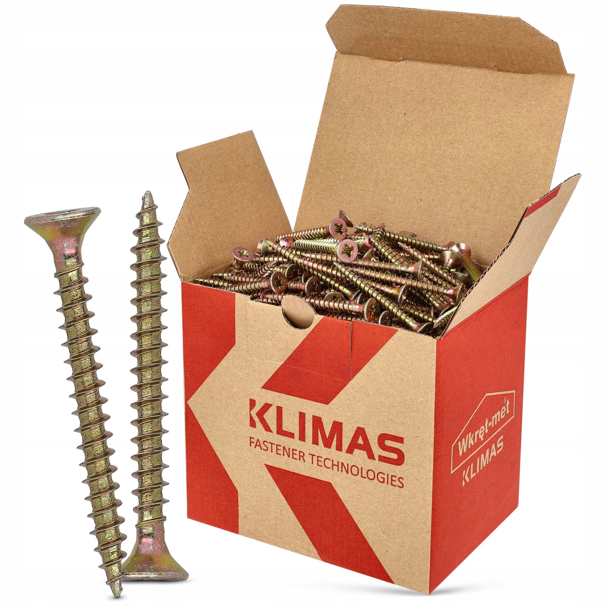 WKRĘTY HARTOWANE DO DREWNA OKIEN STOŻKOWE 3,5X35 (5907704417125) • Cena ...