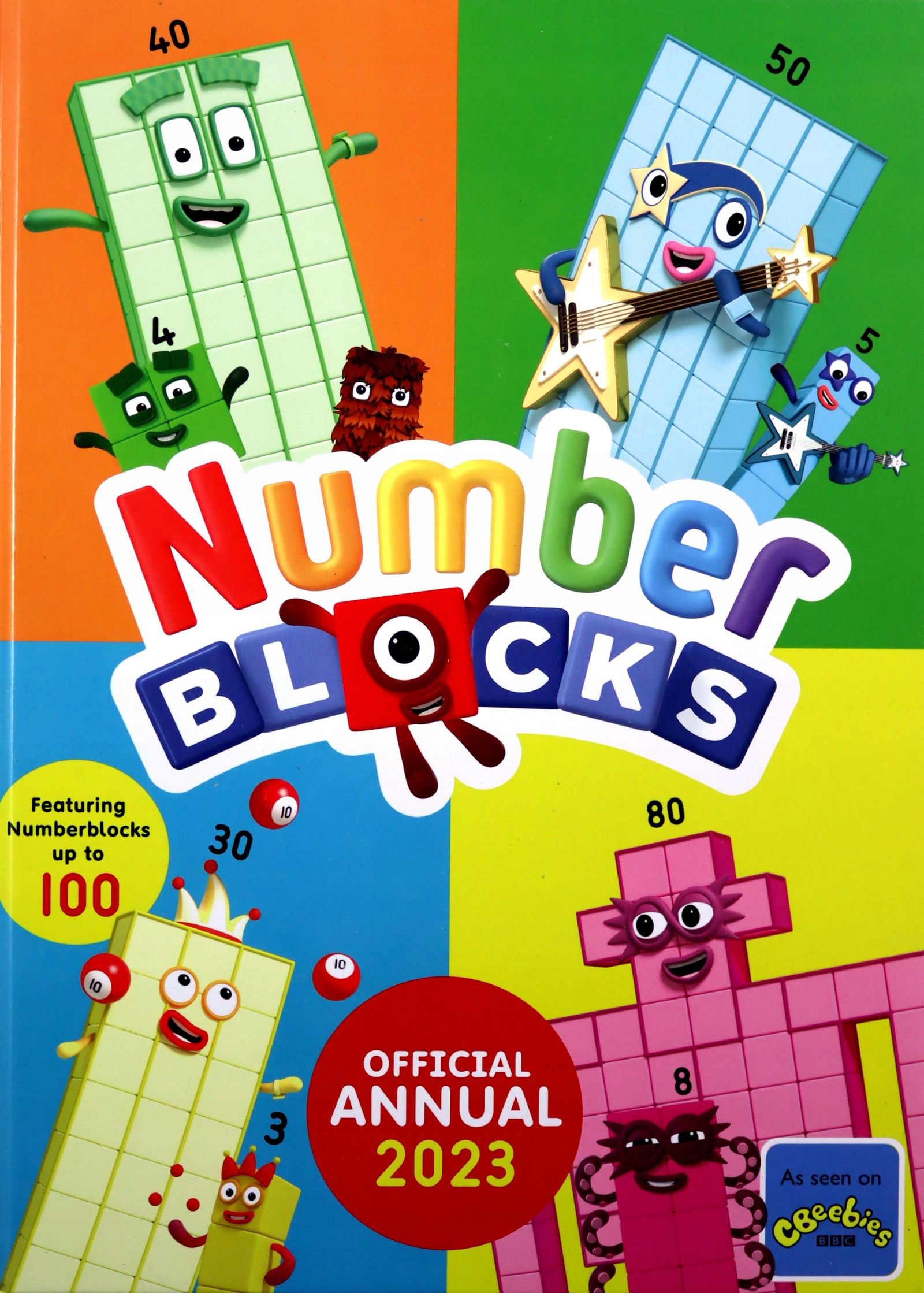 NUMBERBLOCKS OFFICIAL ANNUAL 2023 - Kids Activity Book, Maths Puzzles+Games (17359251168 ...