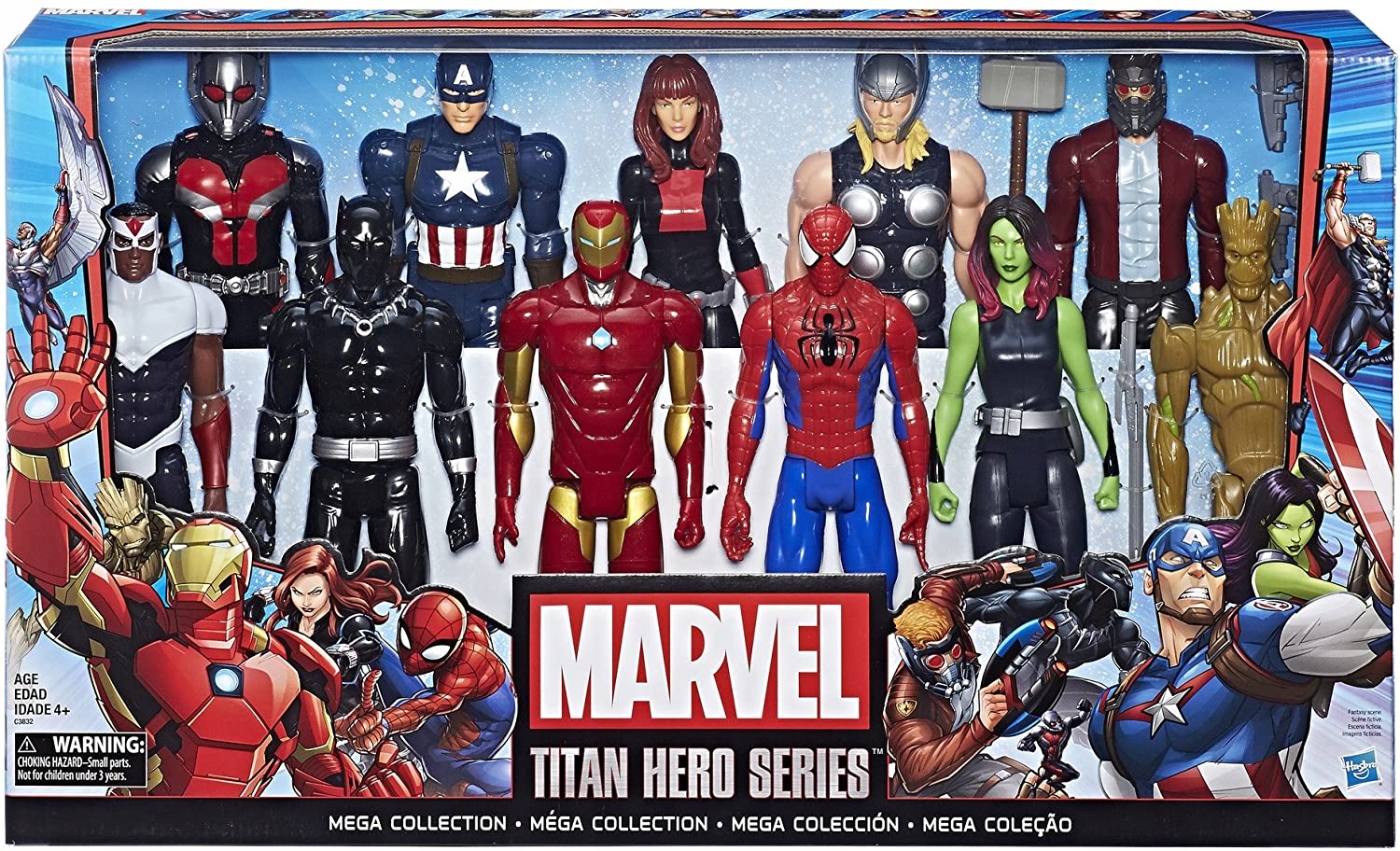 Zestaw Figurki 11 Avengers 30cm Iron Man Spiderman (5010993445370 ... Zestaw Figurki 11 Avengers 30cm Iron Man Spiderman (5010993445370 ...
