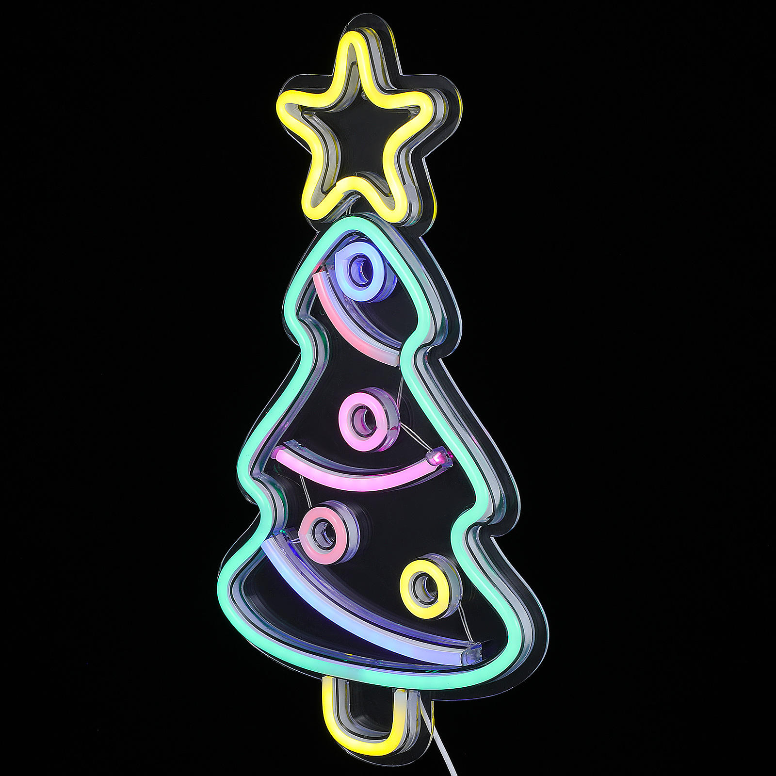 LAMPKA NOCNA LED NEON CHOINKA ŚWIĘTEGO MIKOŁAJA NA ŚWIĘTA BOŻEGO ...