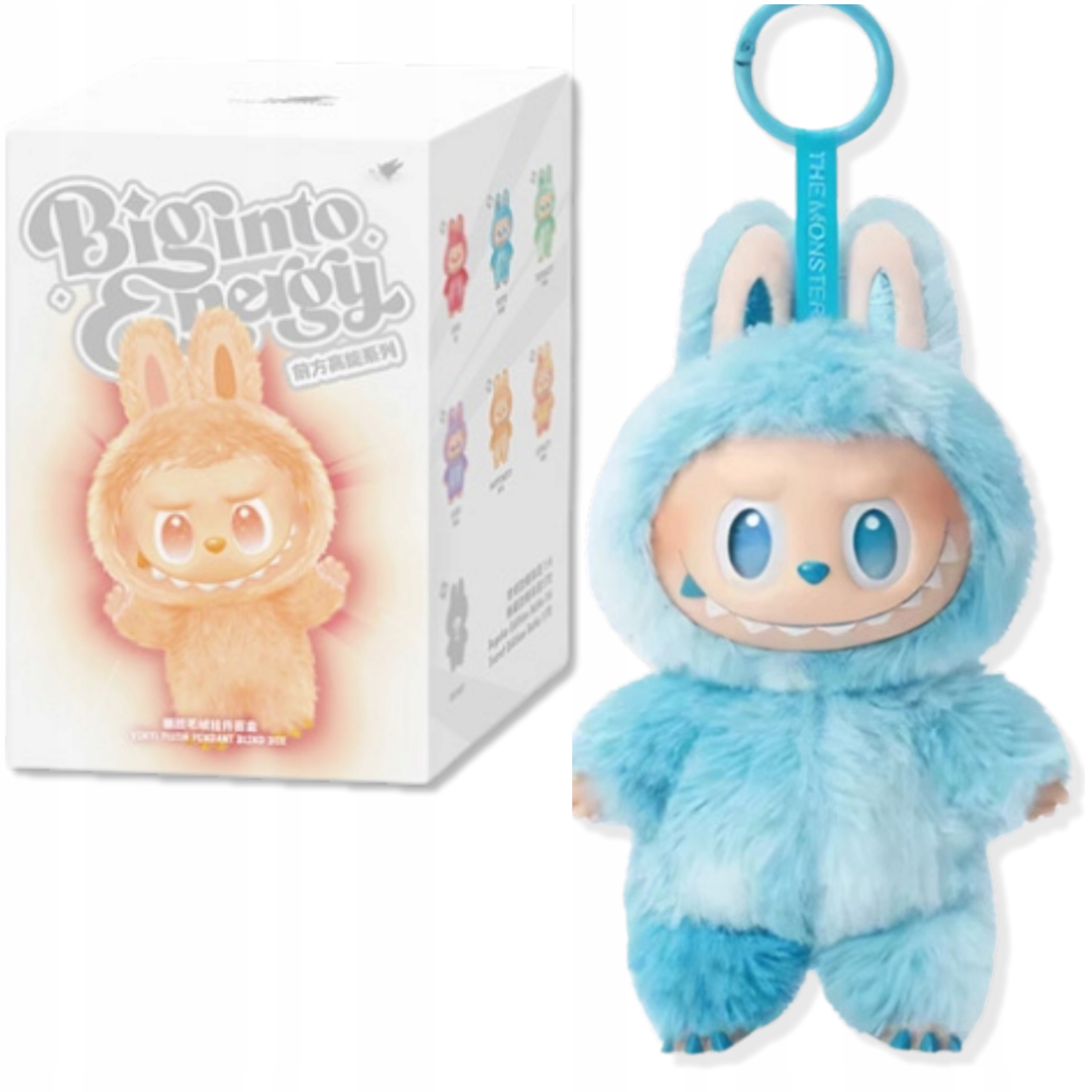 LABUBU MASKOTKA FIGURKA NIESPODZIANKA BRELOK ZABAWKA LALKA PLUSZAK ...