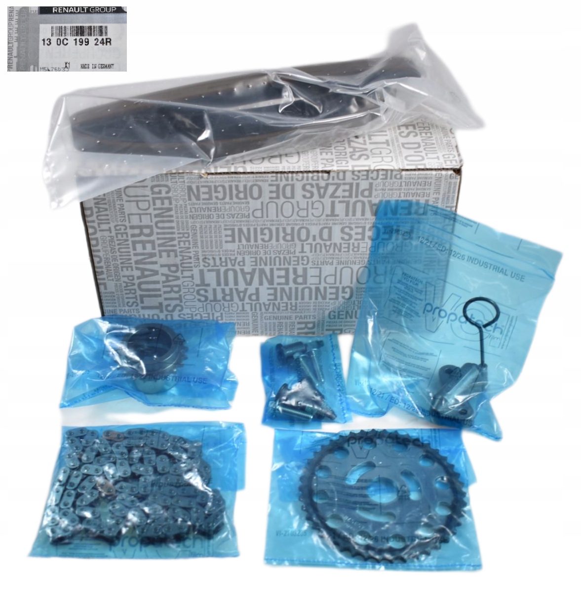 Kompletny zestaw łańcucha rozrządu Renault OE Diesel 130C19924R za 608 ...