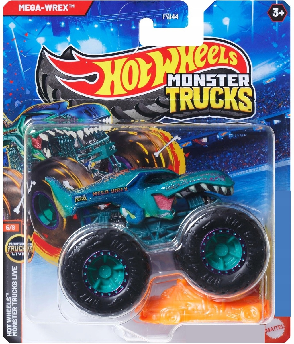 MEGA WREX Hot Wheels Auta Truck Monster Trucks (887961705393) • Cena ...