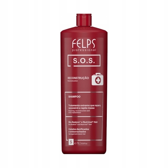 Szampon FELPS SOS 1000ml REGENERACJA I NAWILŻENIE (5904726848906) • Cena, Opinie • Szampony ...