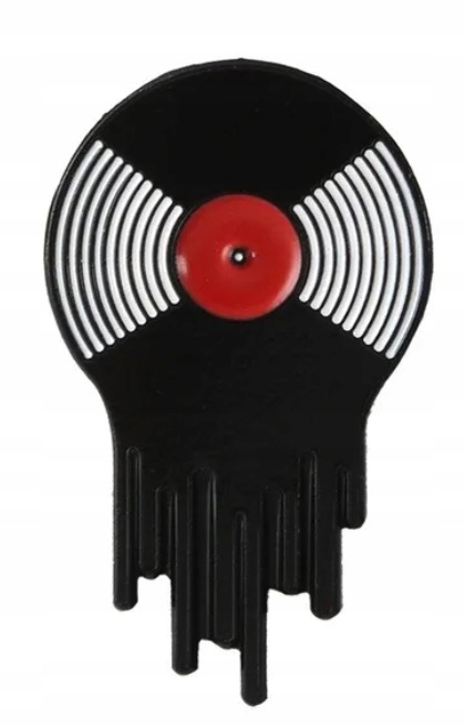 Pin przypinka metalowa płyta gramofon winil retro - DKM | Moda Sklep ...