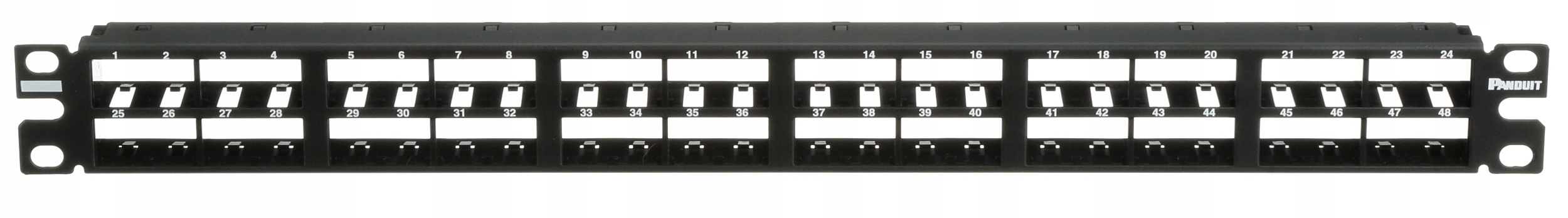 Patch panel Patchpanel 19" Rack 48p CPP48HDWBLY 1U - Sklep, Opinie, Cena w Allegro