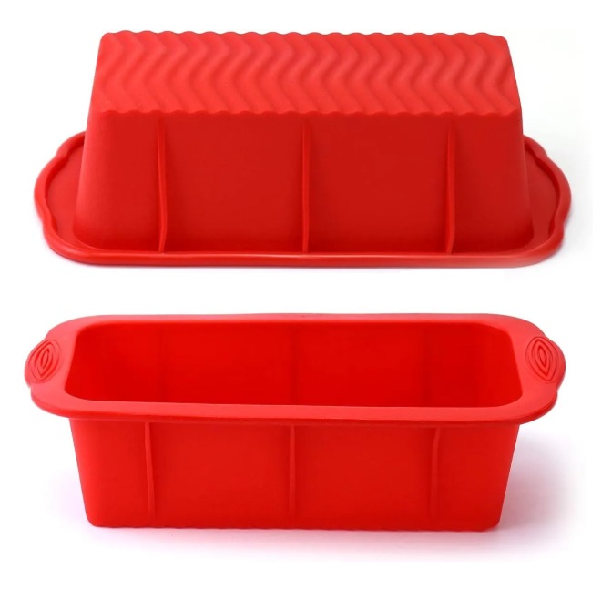 FORMA SILIKONOWA DO PIECZENIA KEKSA CHLEBA 25X12,5X7 CM MIX KOLORÓW ...