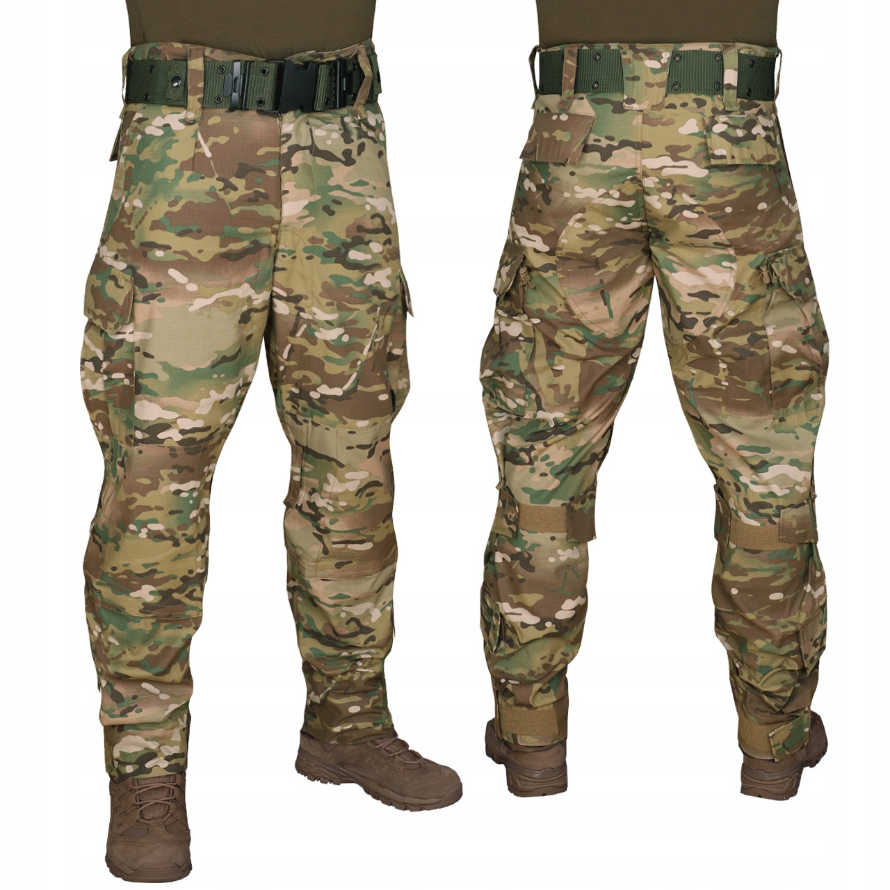 SPODNIE WOJSKOWE BOJÓWKI 124L MK2 DOMINATOR POLIGON ASG MORO MULTITARN ...