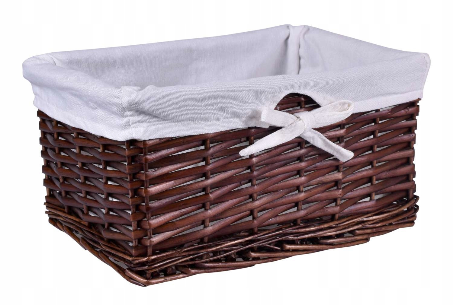 Koszyk wiklinowy 30x20x15 - brązowy (5902340307922) • Cena, Opinie ...