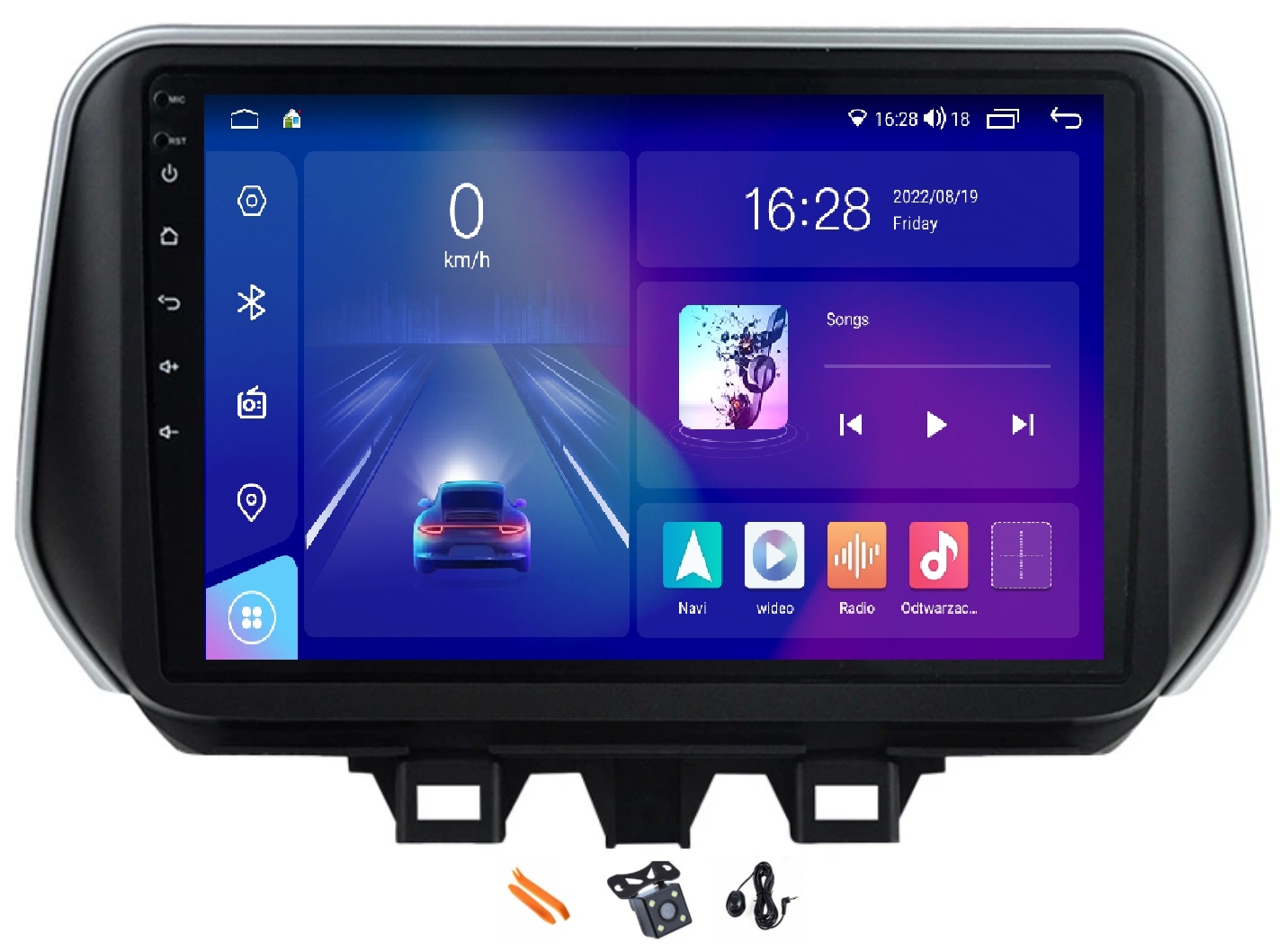 RADIO SAMOCHODOWE NAWIGACJA GPS DSP LTE HYUNDAI TUCSON 3 18-20 ANDROID ...