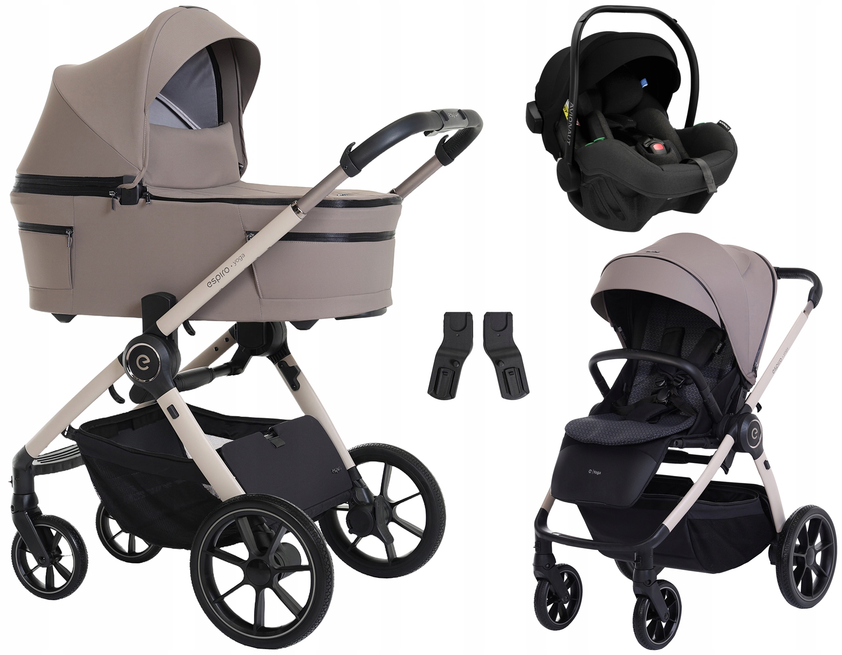 WÓZEK ESPIRO YOGA 2025 AVIONAUT PIXEL PRO 2.0C 3w1 109 MEDITATION BREZE • Cena, Opinie ...