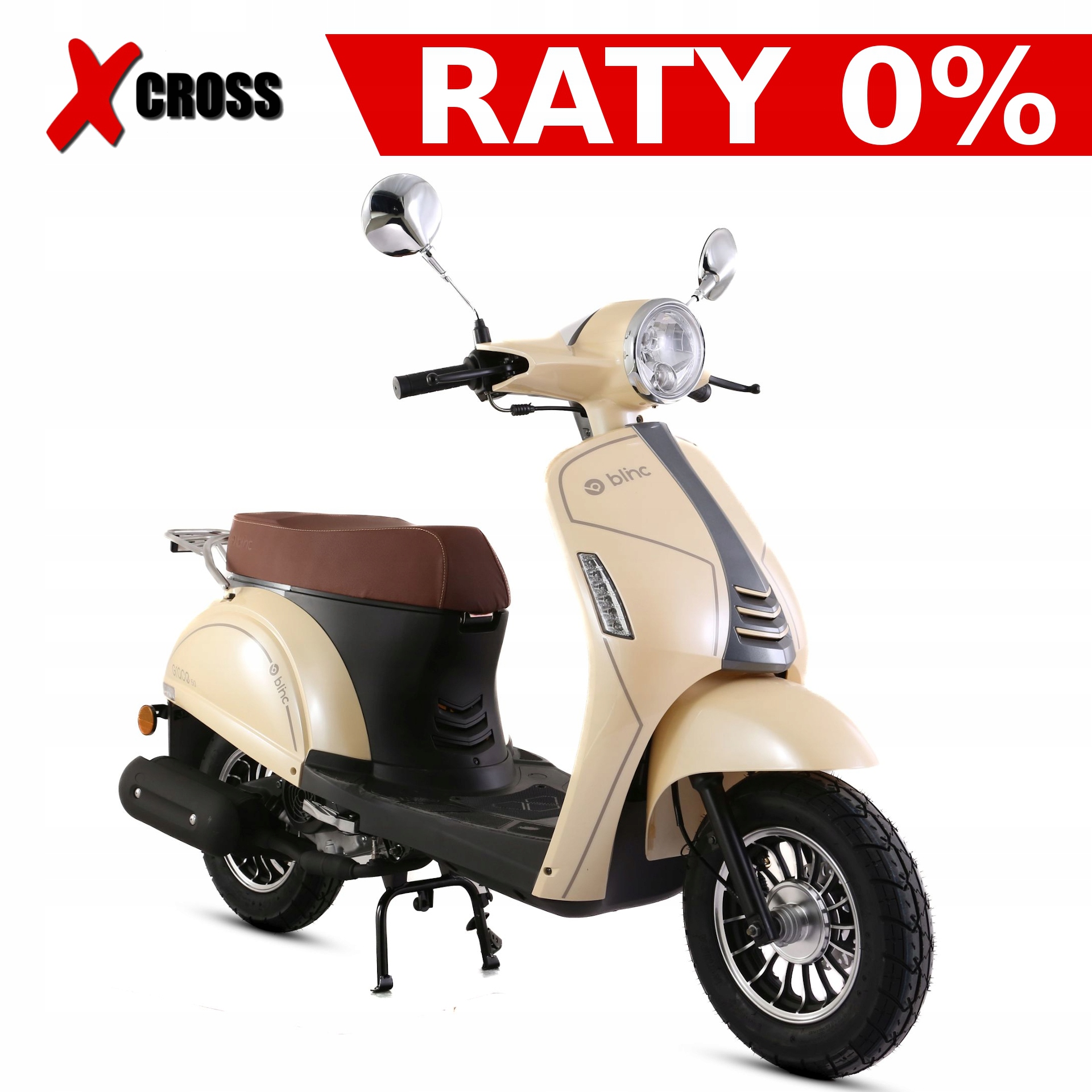 SKUTER RETRO BLINC GRACE 50 MOTOROWER RATY DOSTAWA - Allegro