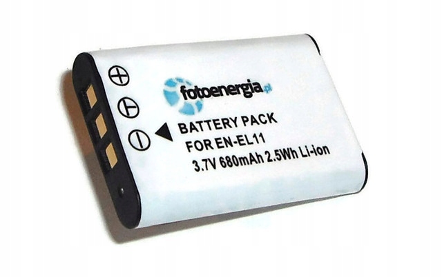 Bateria do Nikon EN-EL11 3,7V 680mAh / 2,5Wh - Sklep, Opinie, Cena w ...