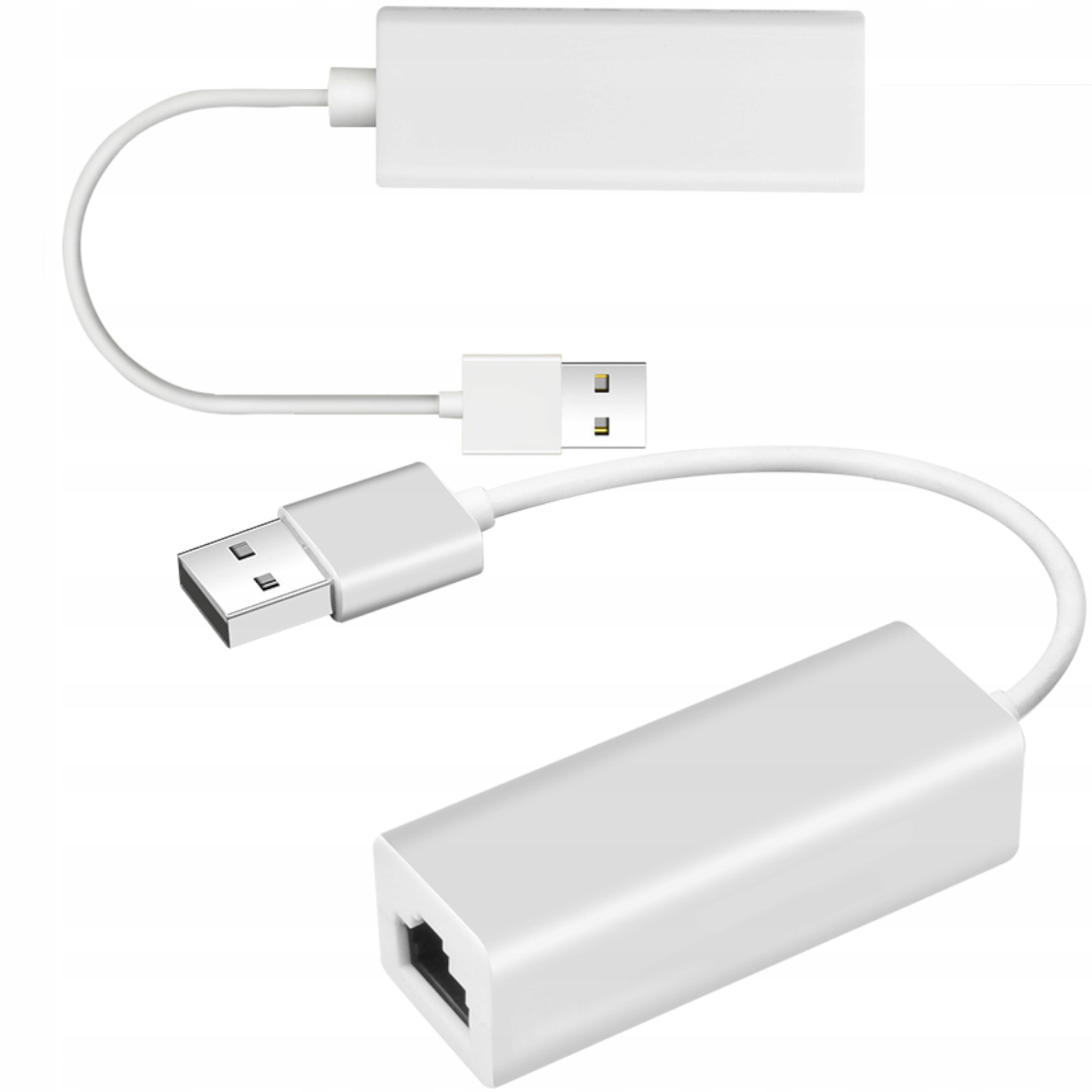 KARTA SIECIOWA ADAPTER USB RJ45 ETHERNET LAN DO PC KOMPUTER LAPTOP ...