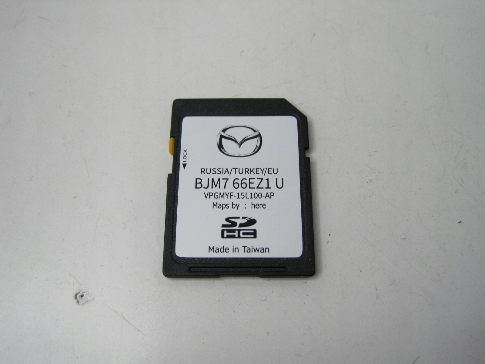 Karta mapa nawigacji SD Mazda BJM766EZ1U za 123.00PLN z Bielsko-Biała ...