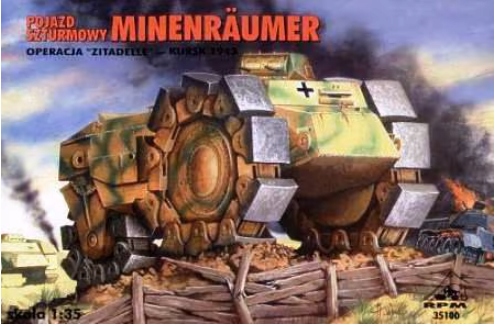 Pojazd szturmowy „MINENRAUMER“ - RPM 35100 skala 1/35 (5903217001004 ...