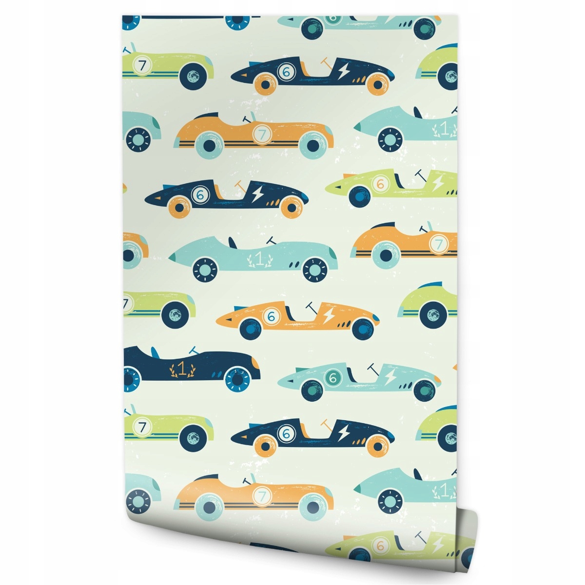 Tapeta Do Pokoju Chłopca Wyścigowe SAMOCHODY Auta (5907695879858 ...