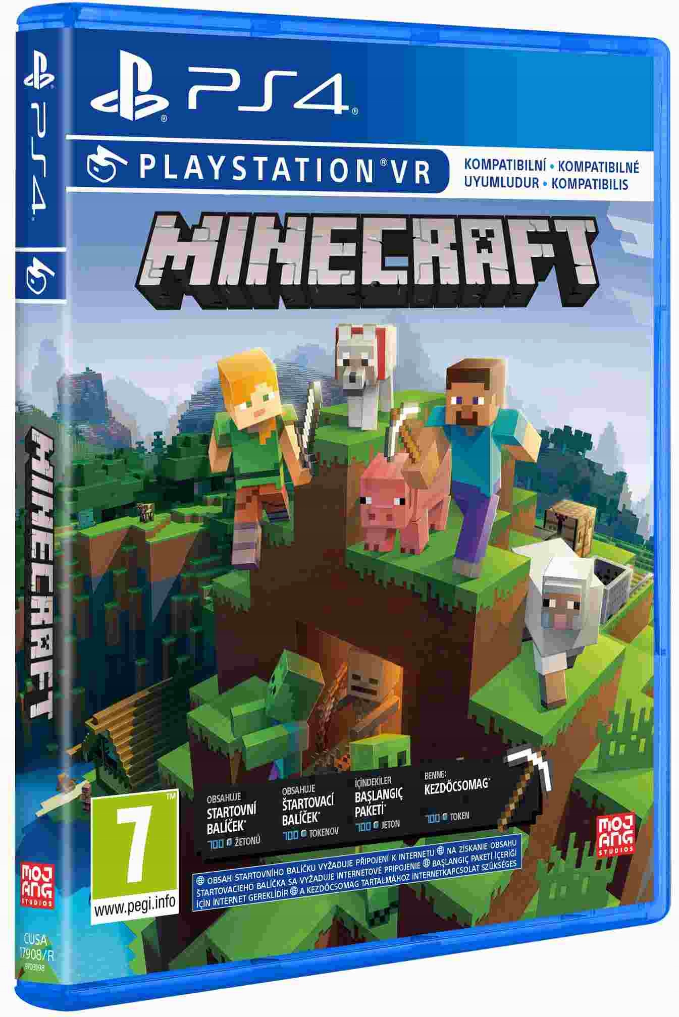 Minecraft: Bedrock Edition PlayStation 4 (PS4) pudełkowa - Stan: Nowy ...