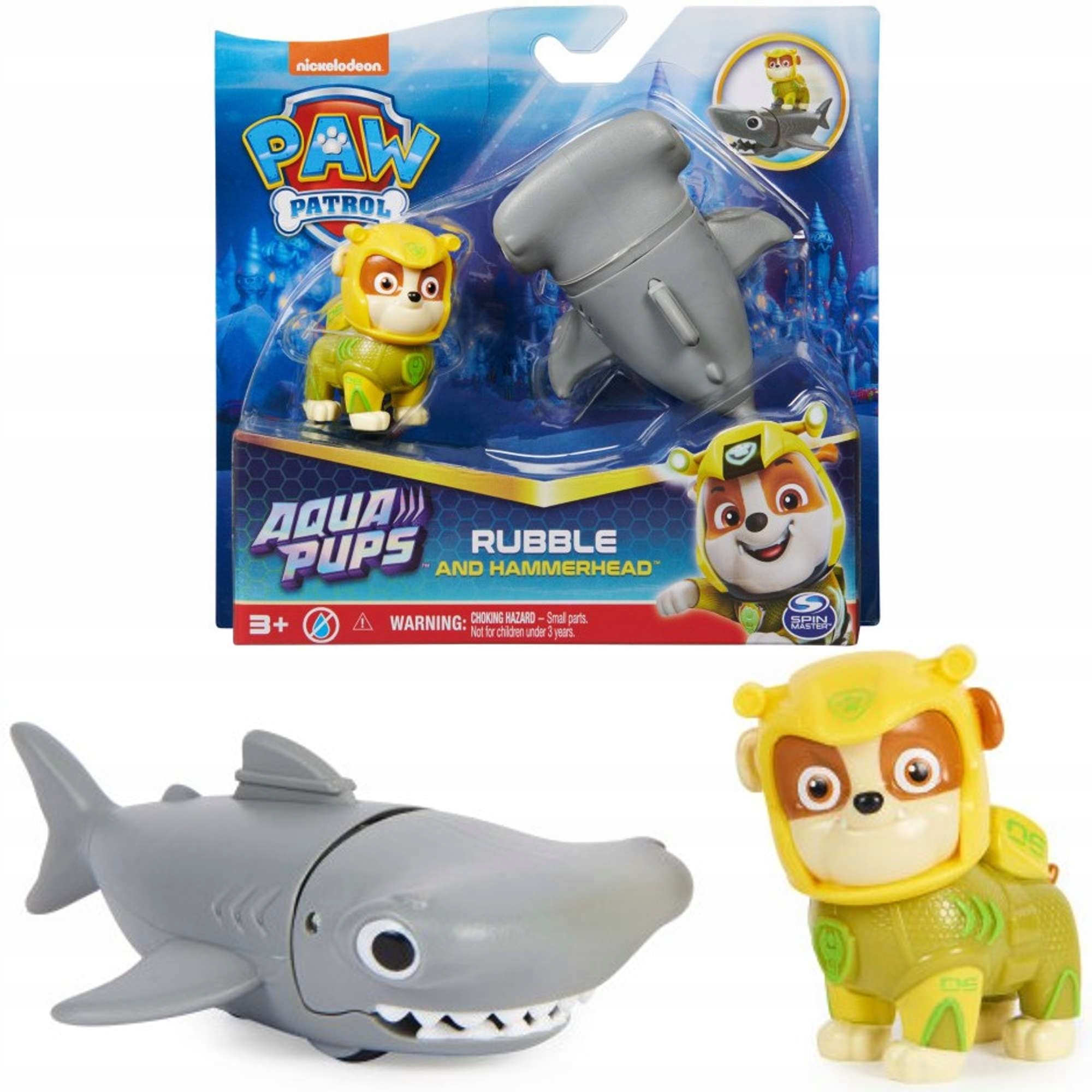 Zestaw figurek Spin Master Psi Patrol Aqua Pups Chase & Shark • Cena ...