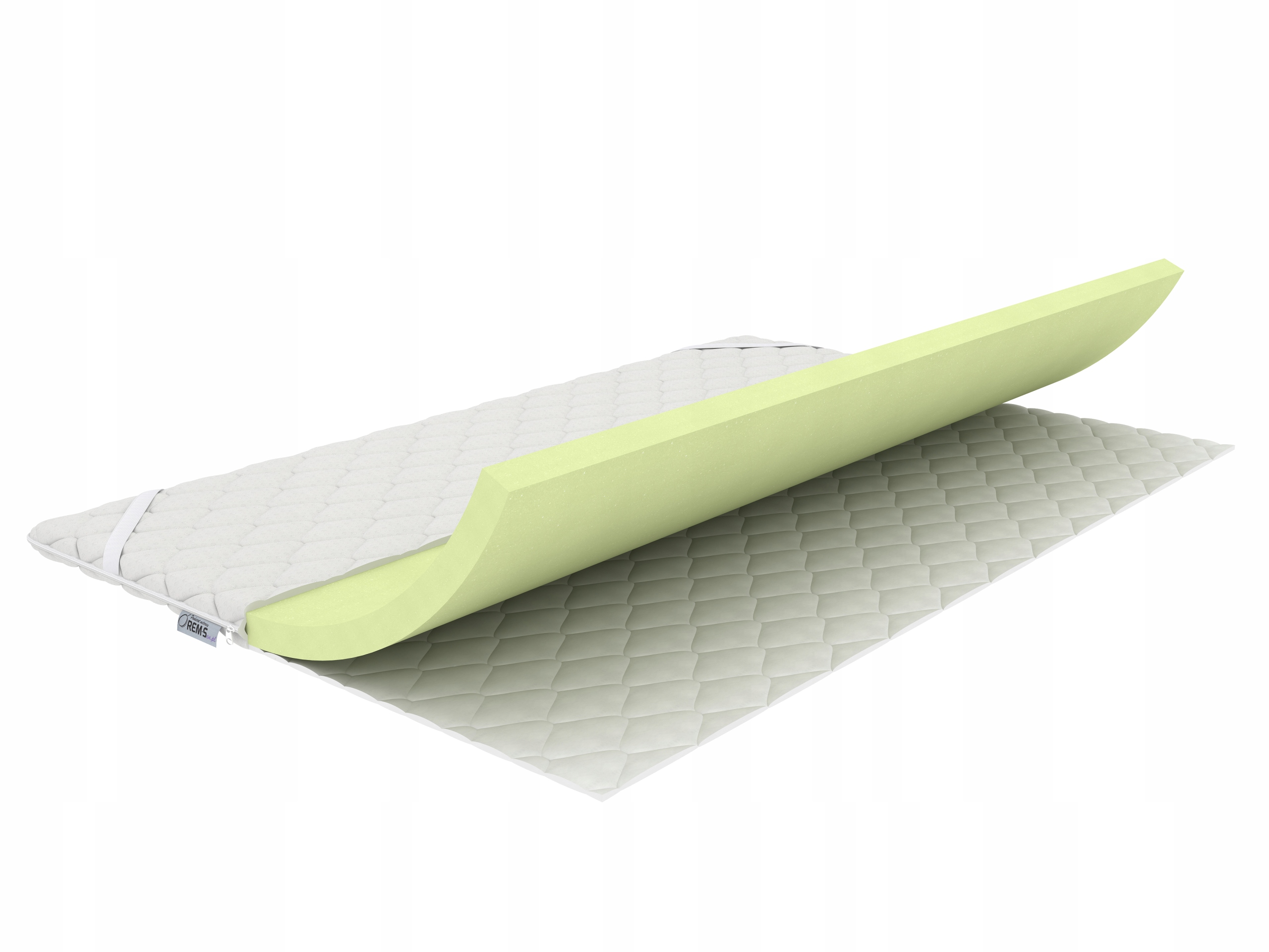 Matrace Topper VISCO 70x200 6 cm za 1208.00CZK - Allegro