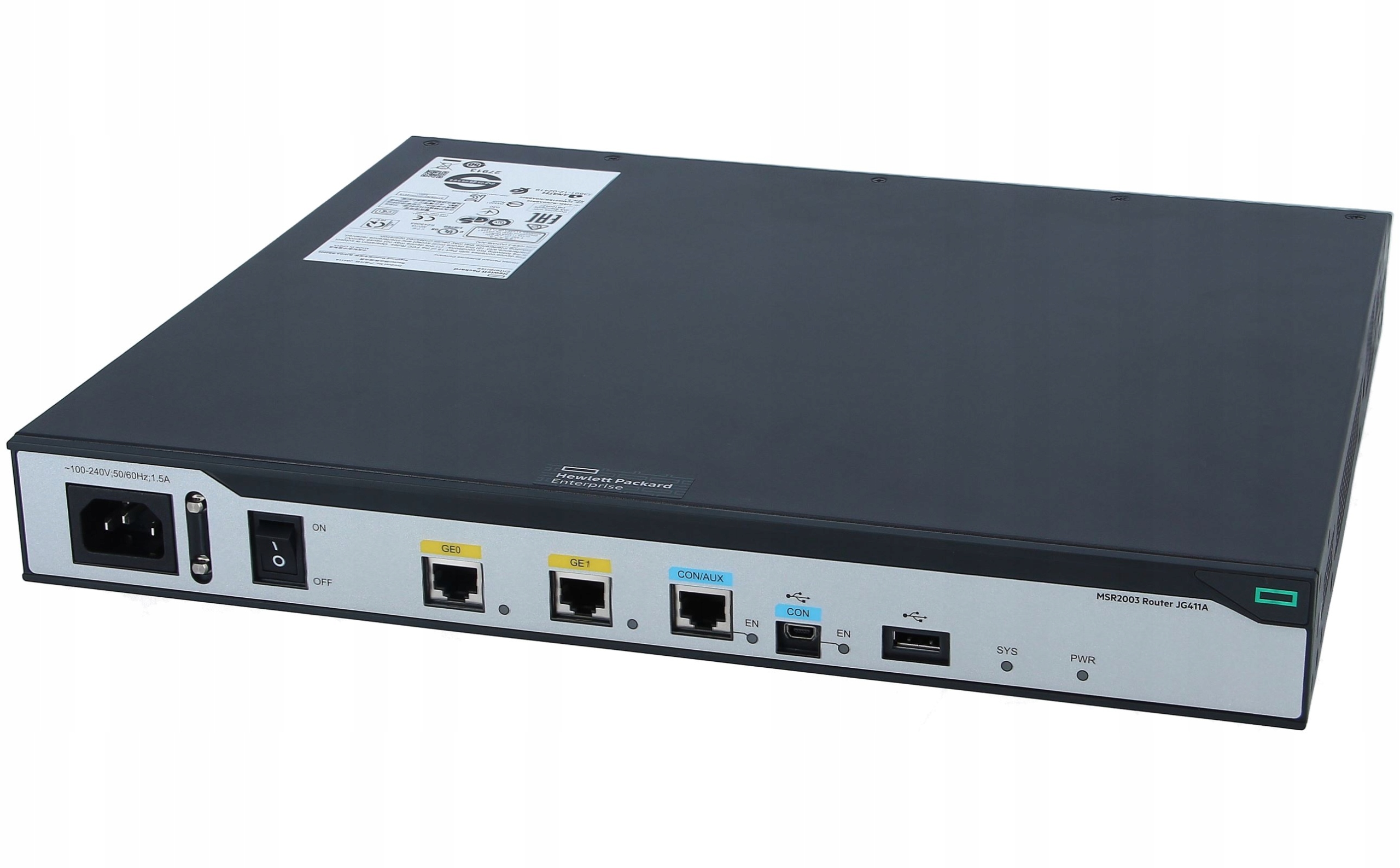 HPE FlexNetwork MSR2003 AC Router HPE JG411A - Sklep, Opinie, Cena w ...