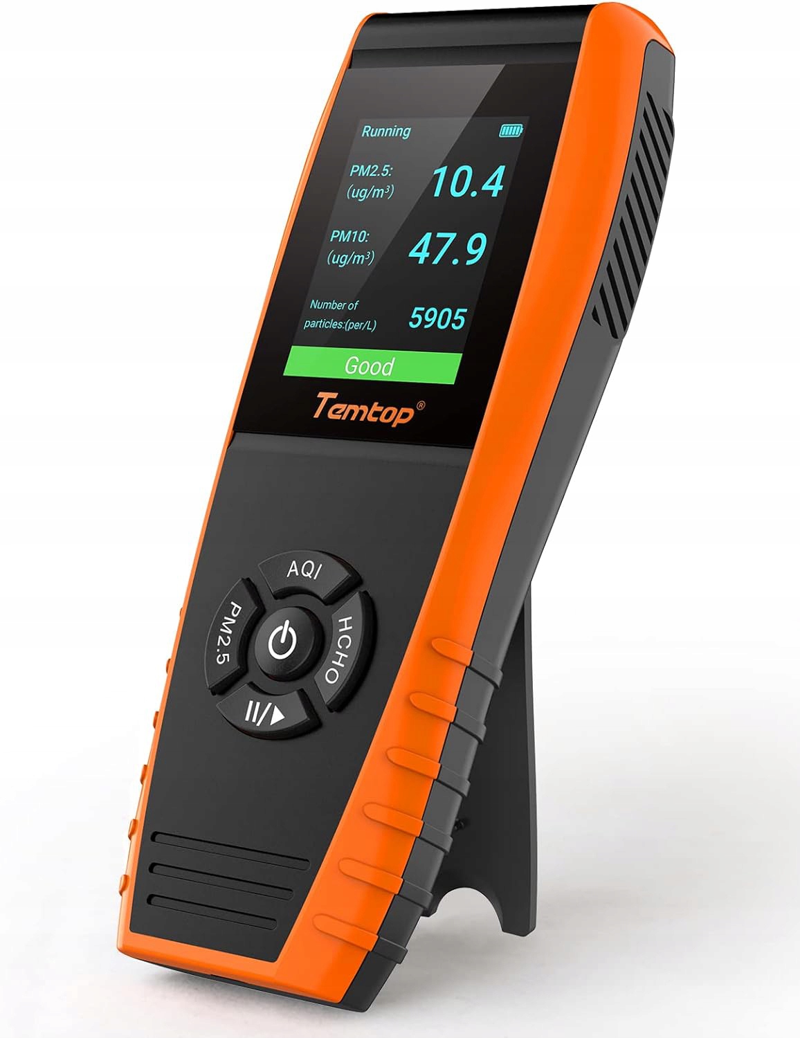 Tester kvality vzduchu Temtop LKC-1000S+ 2nd, TVOC PM2.5 PM10 HCHO AQI ...