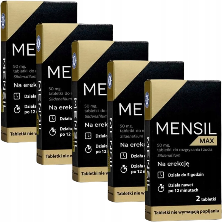 Mensil Max na potencję erekcję 50 mg 2 tabletki (5909991010461) • Cena ...