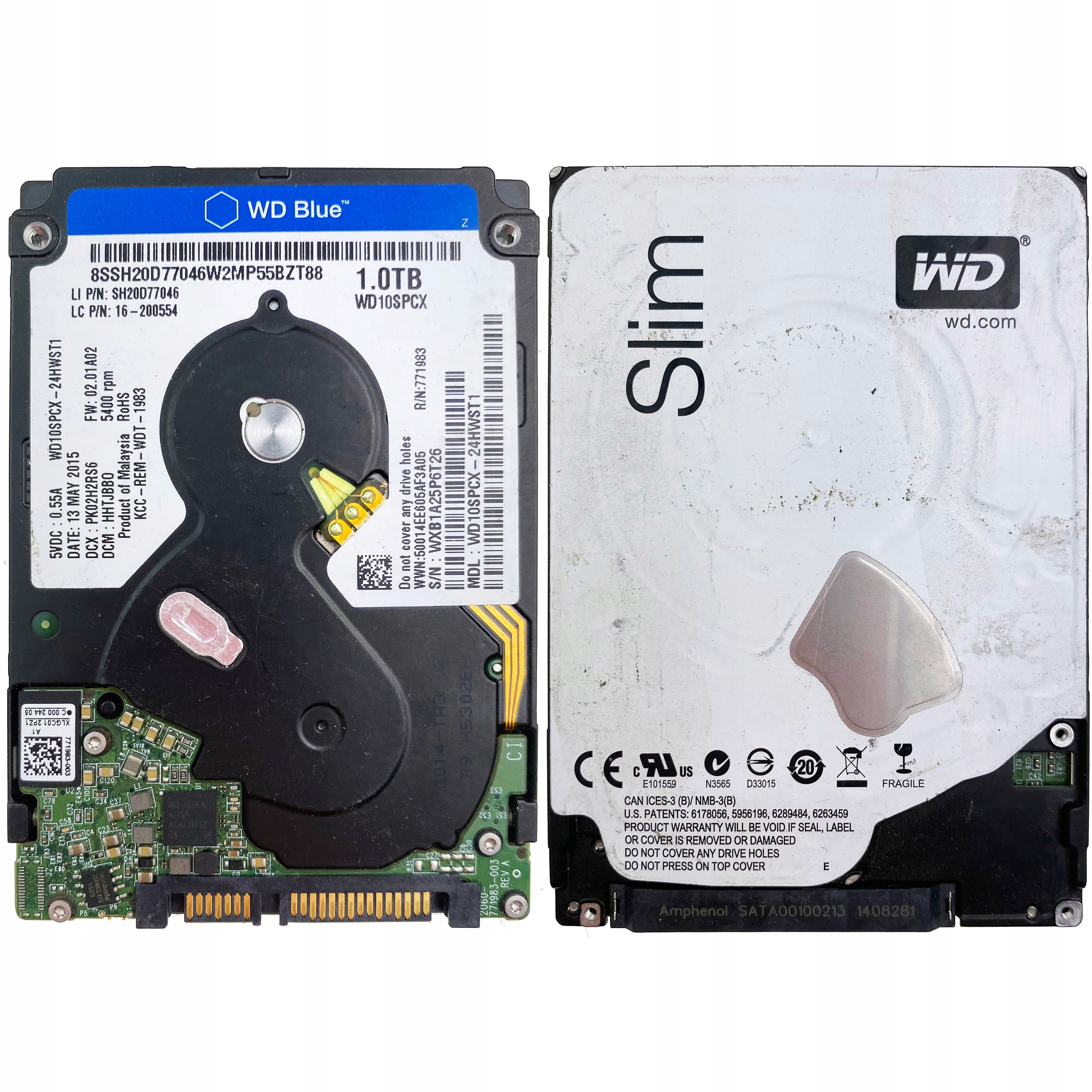 Dysk twardy WD Blue WD10SPCX | 24HWST1 | 1TB SATA 2,5" • Opinie - Allegro