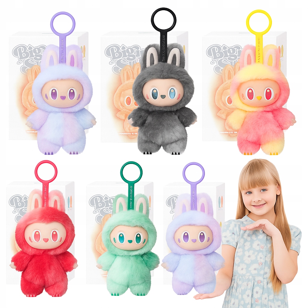 LA-BUBU FIGURKA PŘÍVĚSEK NA KLÍČE HRAČKA ANIME PŘEKVAPENÍ DÁREK ...