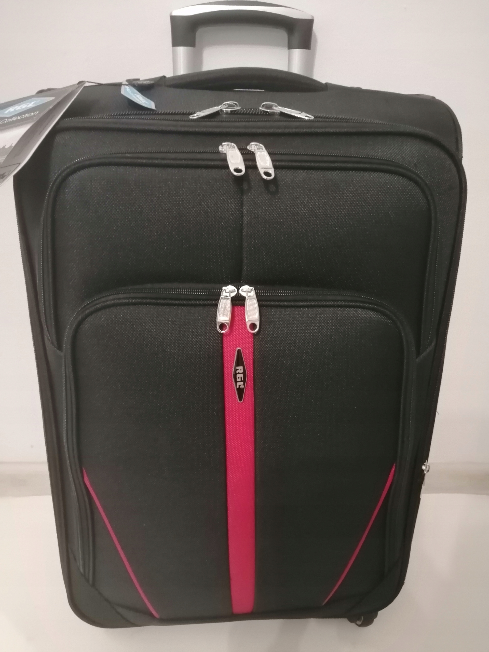 RGL Walizka miękka średnia cordura S-020 66 l • Cena, Opinie - Allegro