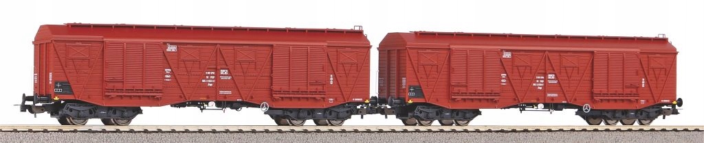 PIKO 58259 Zestaw 2 wagony kryte 401Ka PKP Ep.V • Opinie - Allegro
