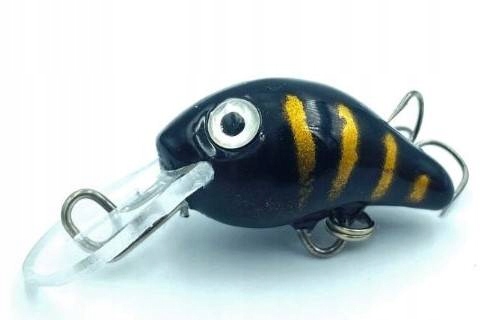Wobler GLOOG Loki 2,5cm, 1,3g -pływ- Black Gold - 5903900507998 ...