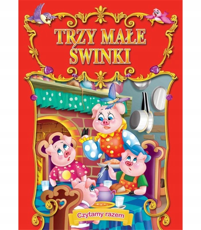 TRZY MAŁE ŚWINKI BAJKA DO CZYTANIA DUŻA CZCIONKA (12700764149 ... TRZY MAŁE ŚWINKI BAJKA DO CZYTANIA DUŻA CZCIONKA (12700764149 ...