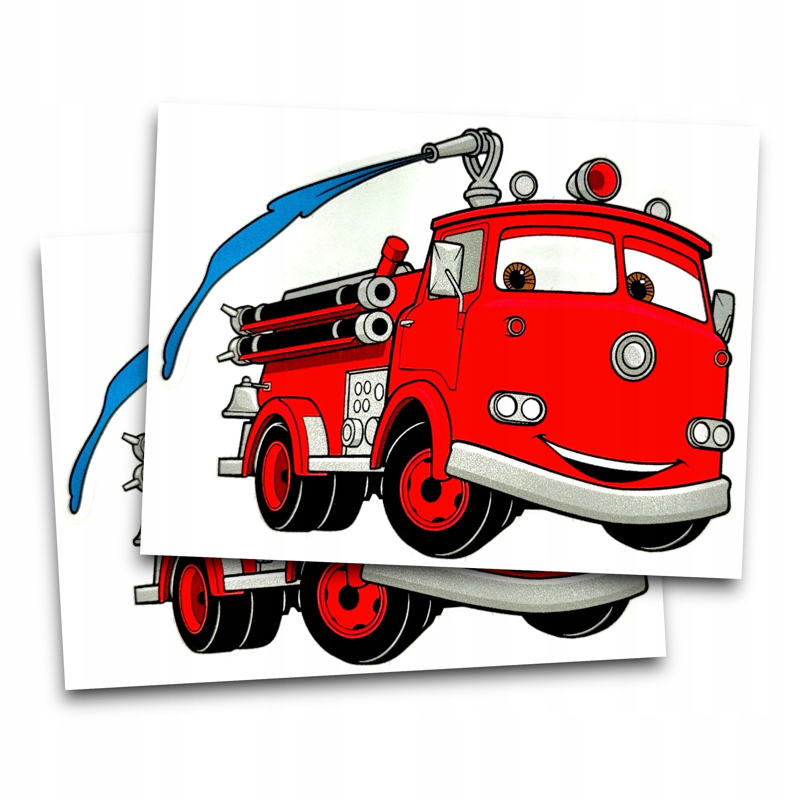 POHÁDKOVÁ NÁLEPKA - EDEK HASIČ Z POHÁDKY AUTA / CARS, (5906857808309 ...