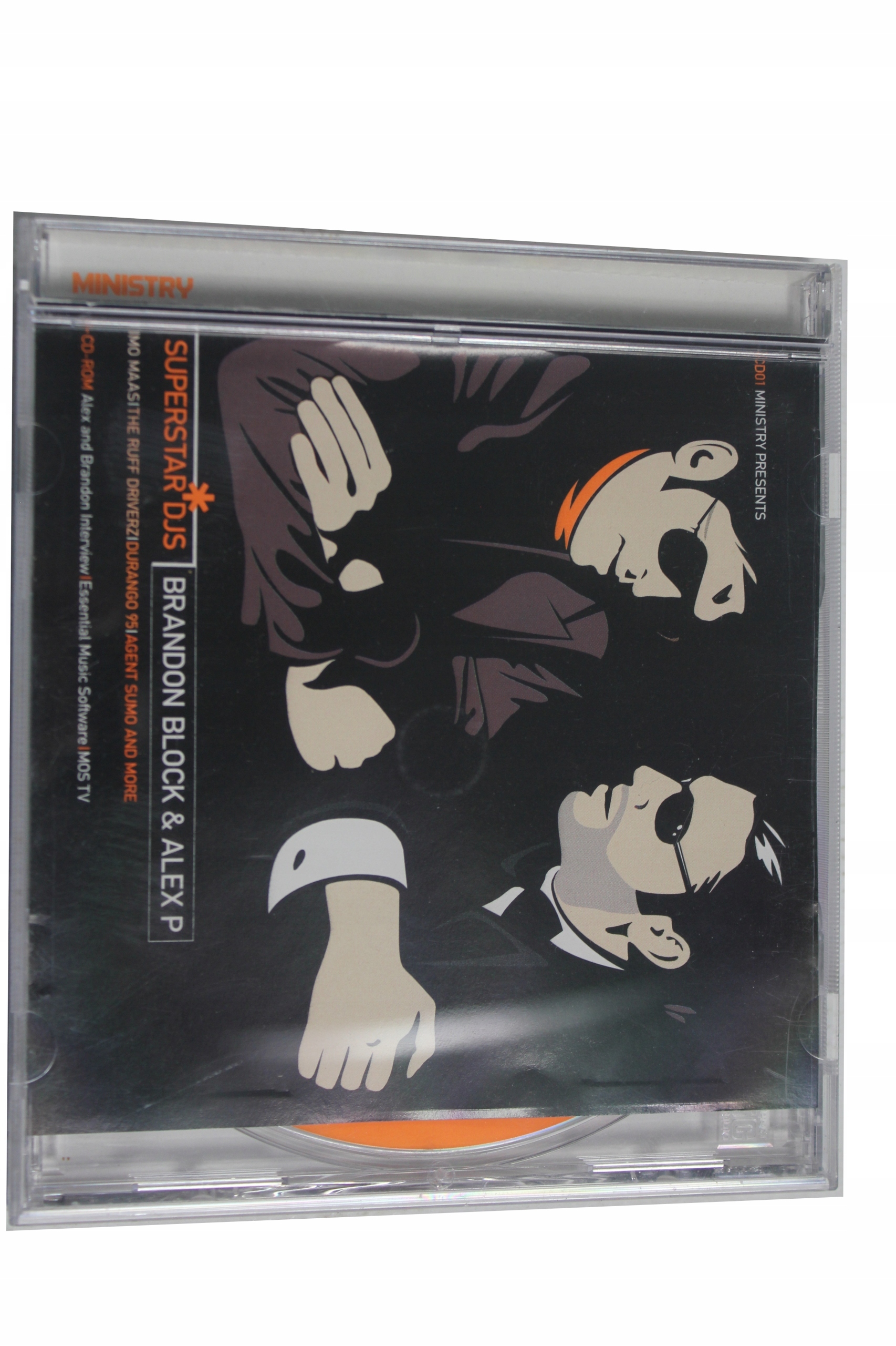 Ministry BRANDON BLOCK & ALEX P SUPERSTAR DJS 12434208233 - Sklepy ...