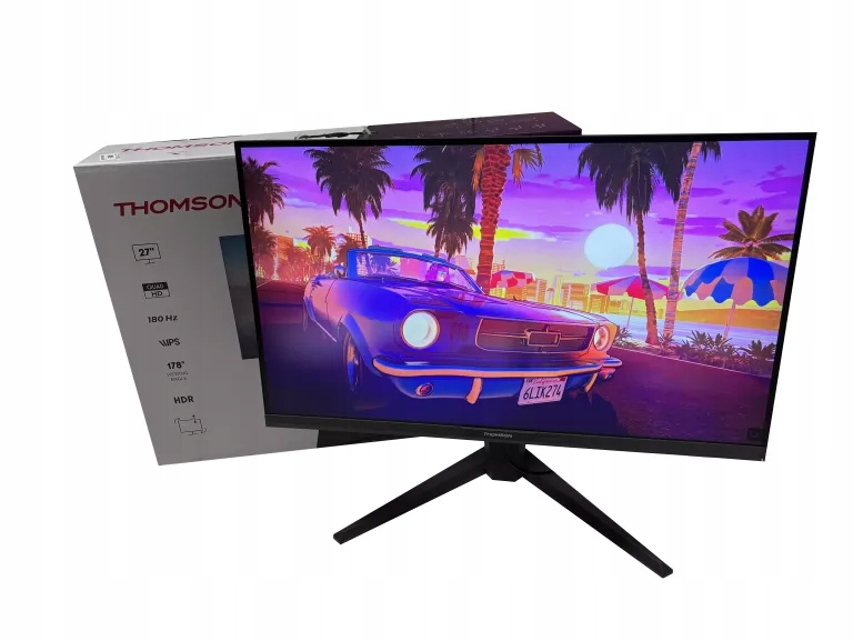 MONITOR GAMINGOWY THOMSON M27QG5Y14 27" 180HZ RGB - JAK NOWY - GW 03 ...
