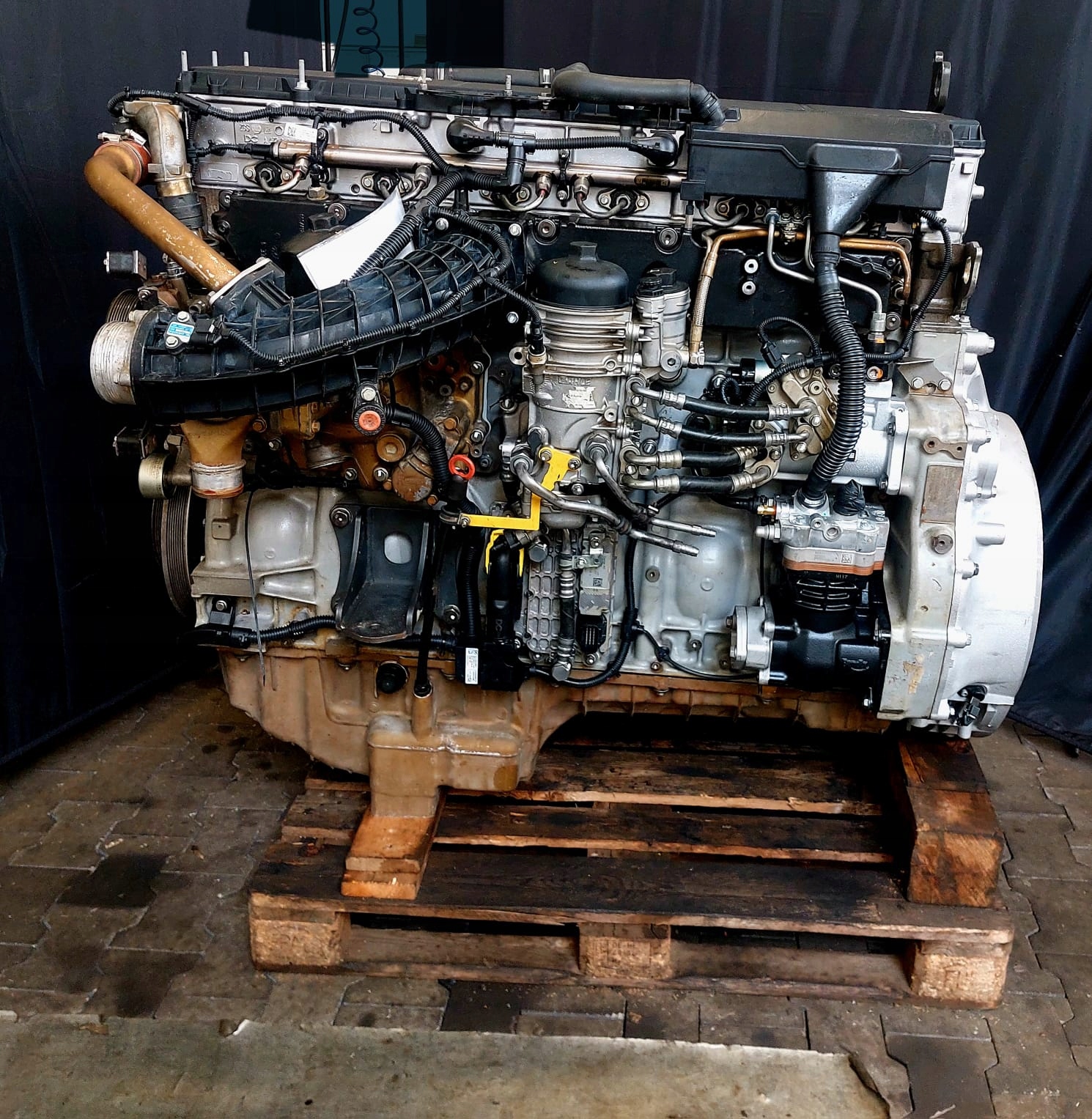 Silnik Mercedes OM 470 e6 mp4 Deutz Class Jaguar MTU Holmer ROPA Bell ...