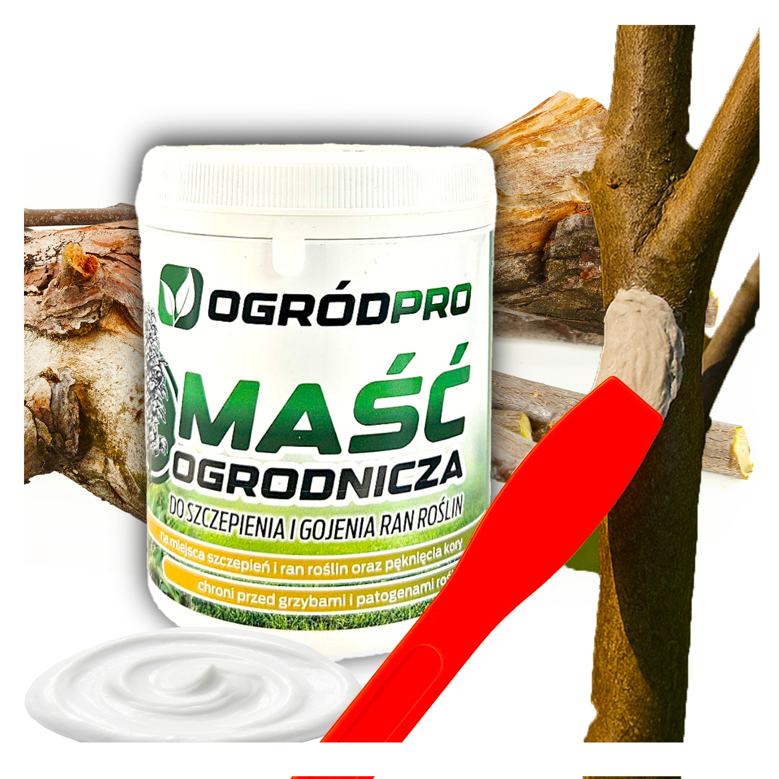 MAŚĆ OGRODNICZA NA CHOROBY RANY KORY DREWNA DO SZCZEPIENIA GOJENIA RAN ...
