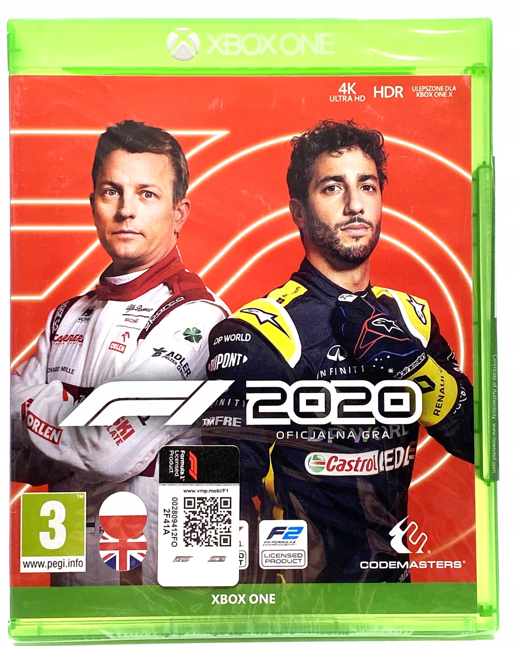 F1 2020 PL | NOWA | XBOX ONE, SERIES X | PO POLSKU | FORMULA ONE 20 ...