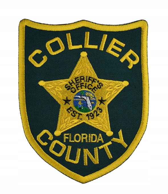 Collier sheriff naszywka termo • Cena, Opinie - Allegro