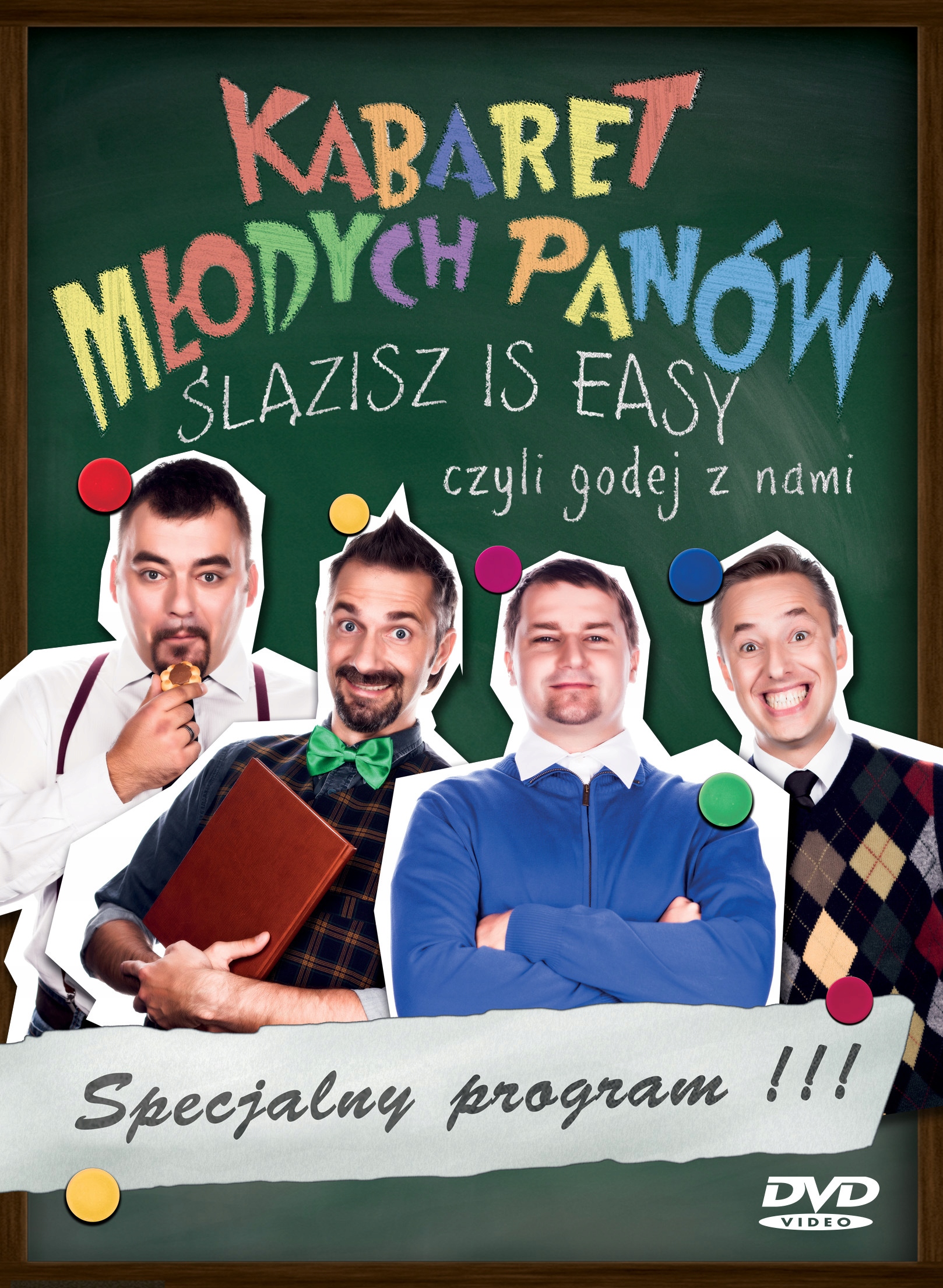 Kabaret Młodych Panów Ślązisz Is Easy płyta DVD • Cena, Opinie - Allegro