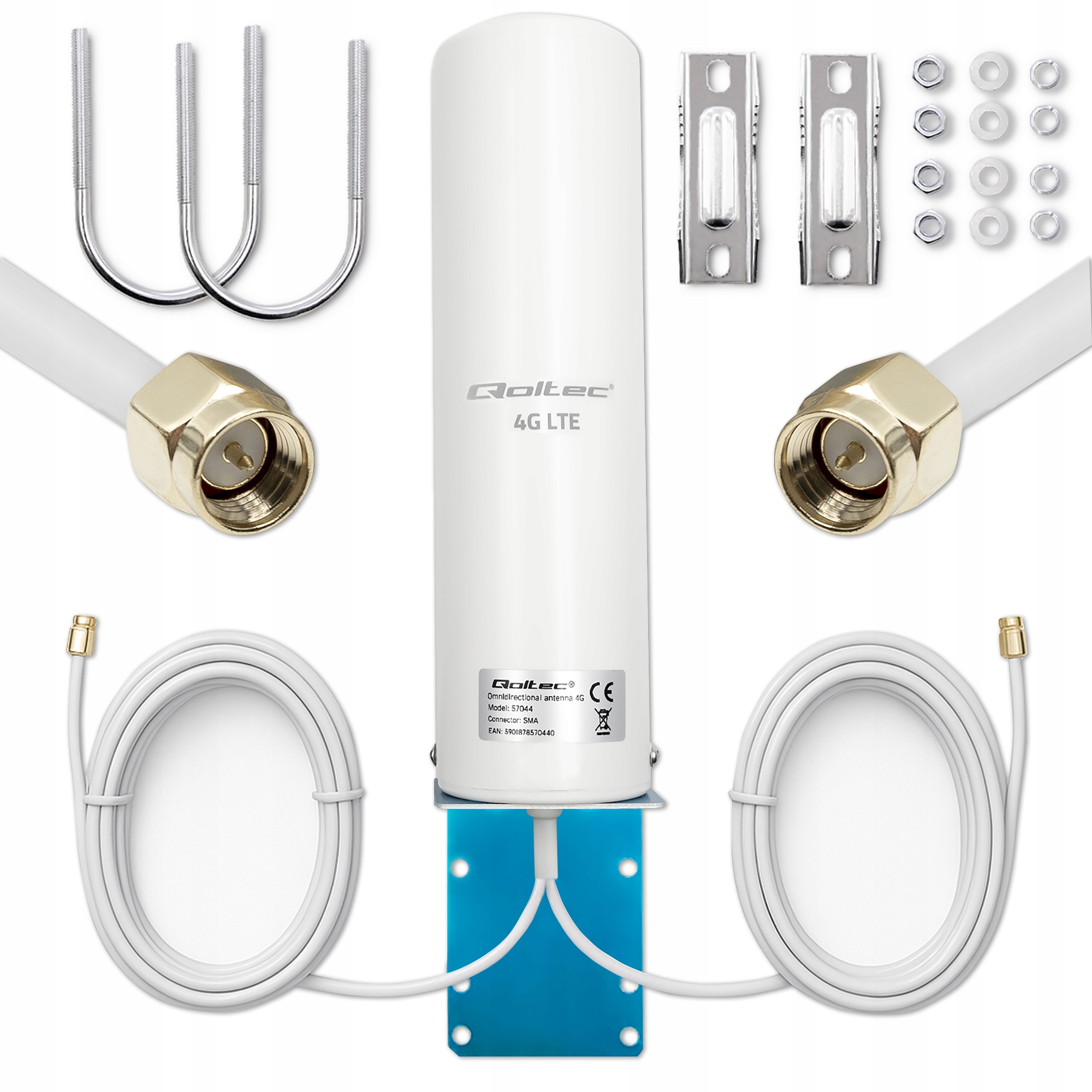 Antena dookólne Qoltec 57044 • Cena, Opinie - Allegro