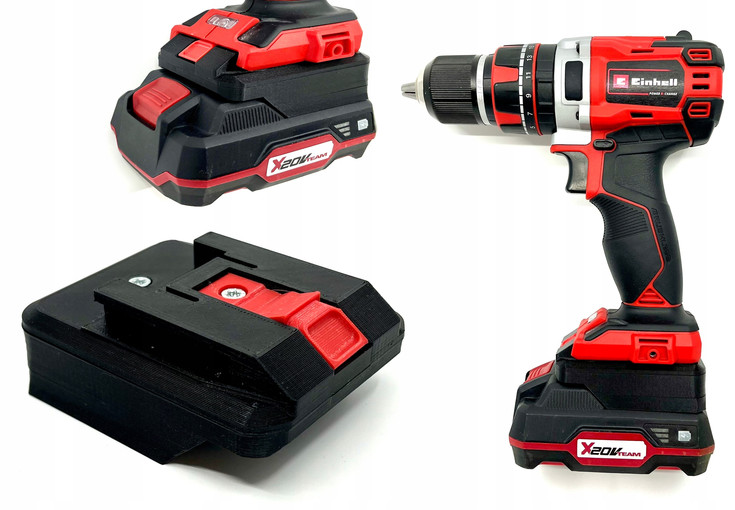 akumulátorový adaptér Parkside X20V pre zariadenia Einhell Power ...