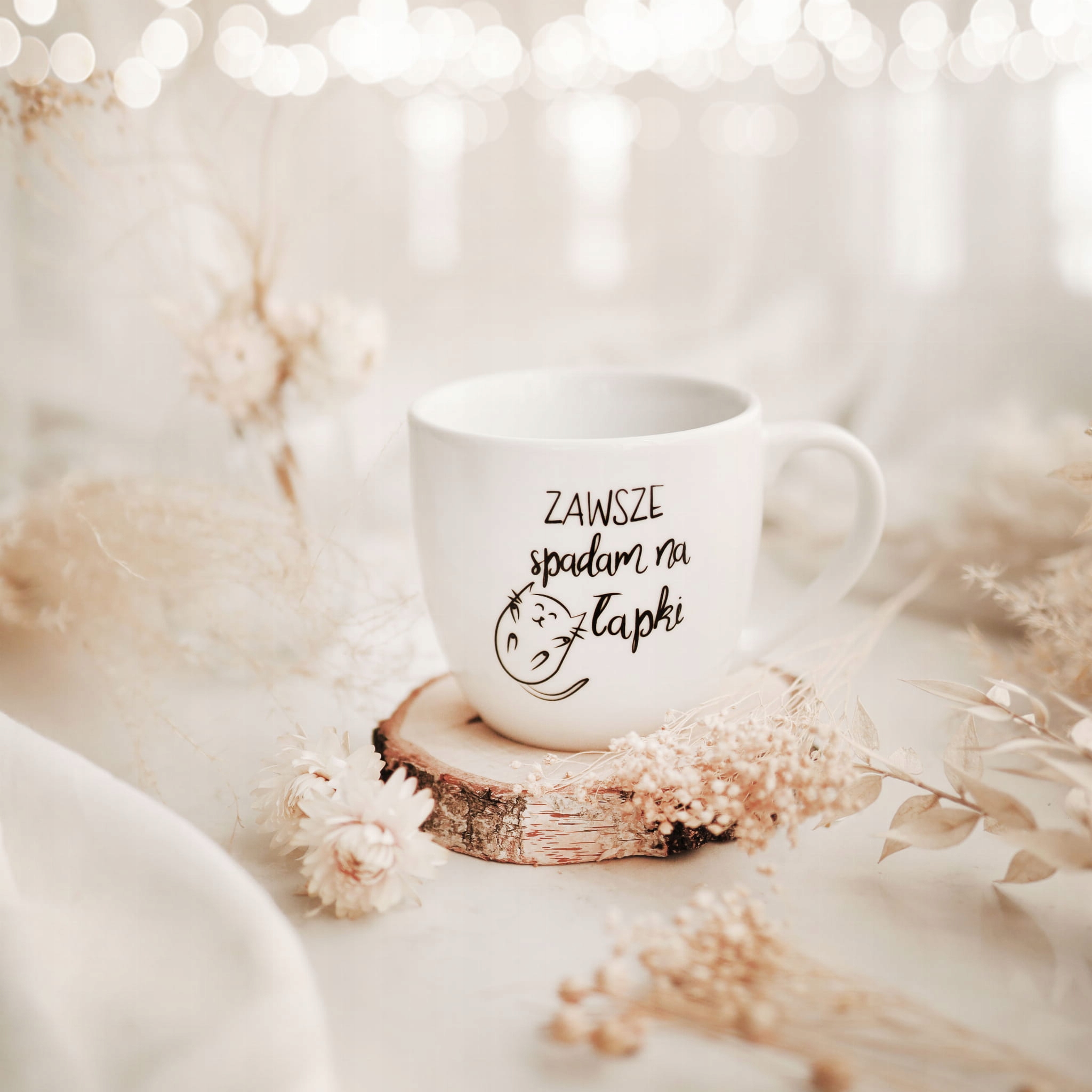 Kubek 300 ml - Zawsze spadam na cztery łapki - Nadzwyczajnie | Sklep ...
