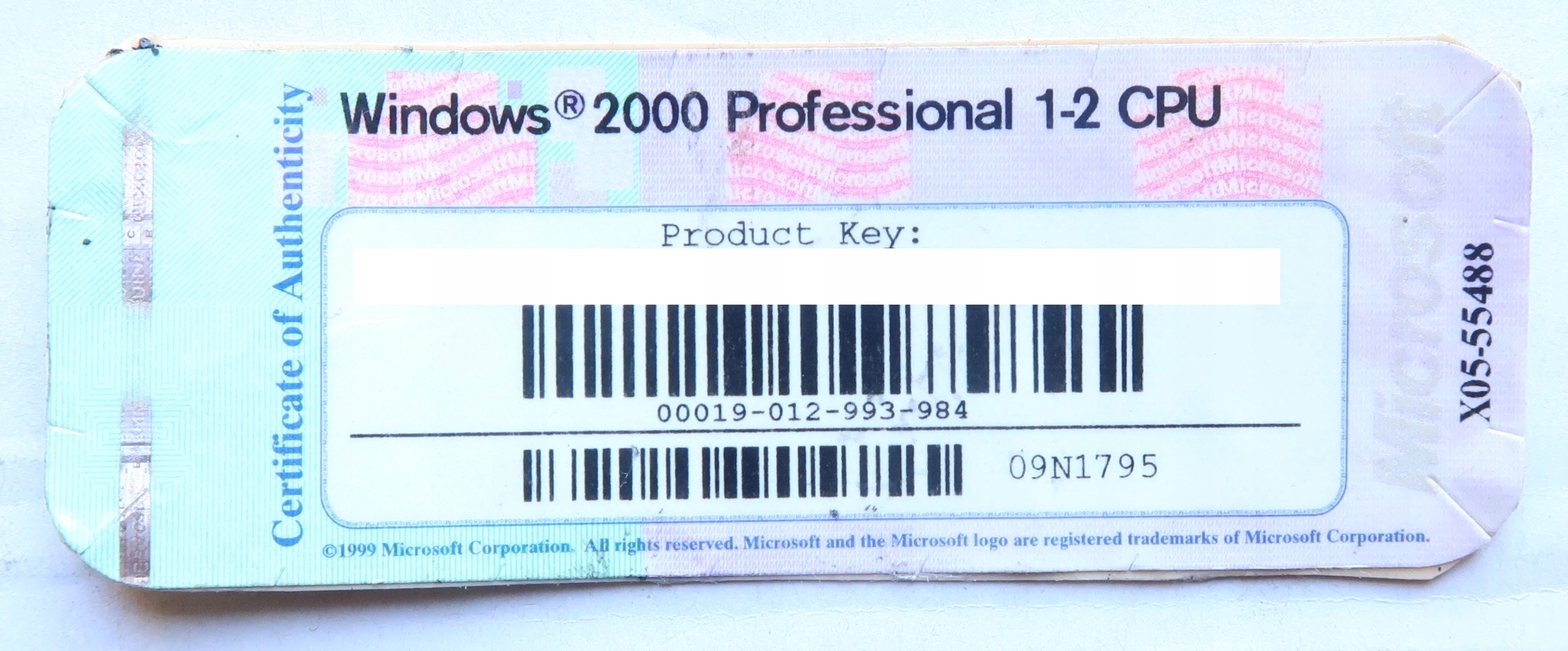 Naklejka Windows 2000 Professional klucz - porównaj ceny - Allegro.pl