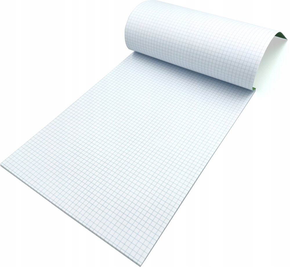 Zeszyt A4, notes, notatnik, blok biurowy w kratkę z wyrywanymi kartkami ...