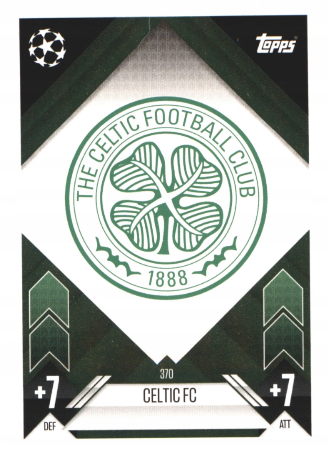 TOPPS MATCH ATTAX 2024-2025 LOGO CLUB BADGE 370 CELTIC - Topps ...